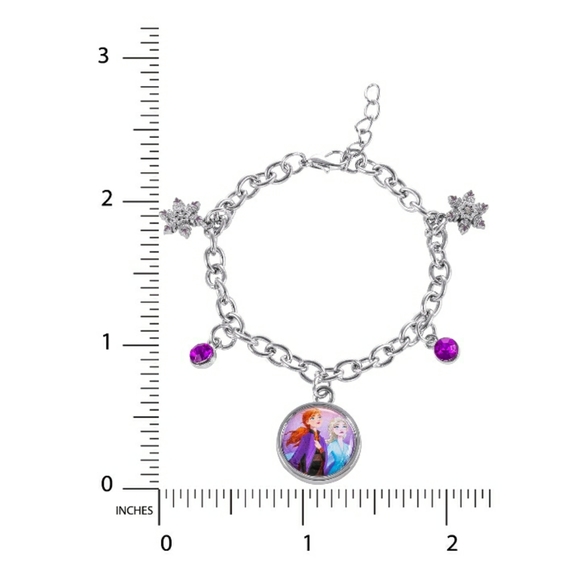 Disney | Accessories | Nib Disney Frozen Elsa Anna Charm Bracelet ...